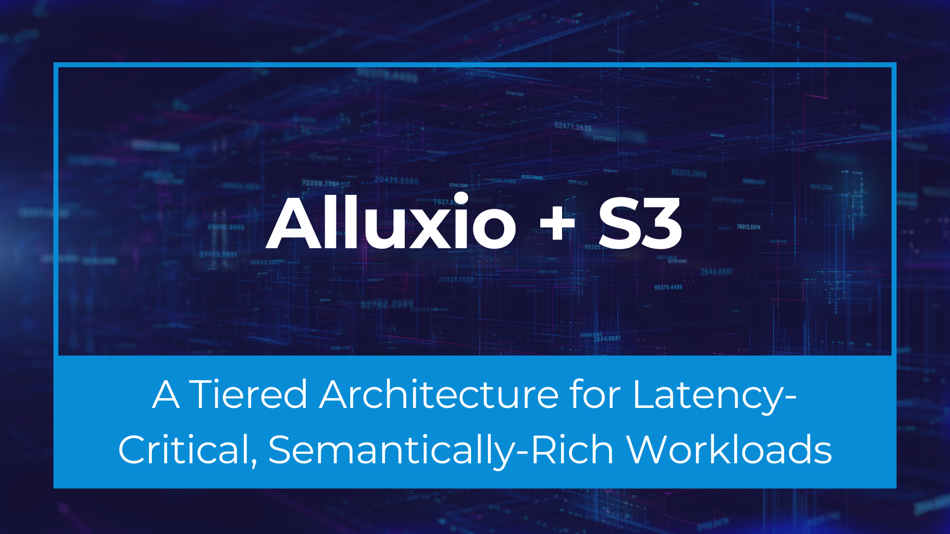 How to Get Low Latency for AI Training and Inference with Alluxio Caching